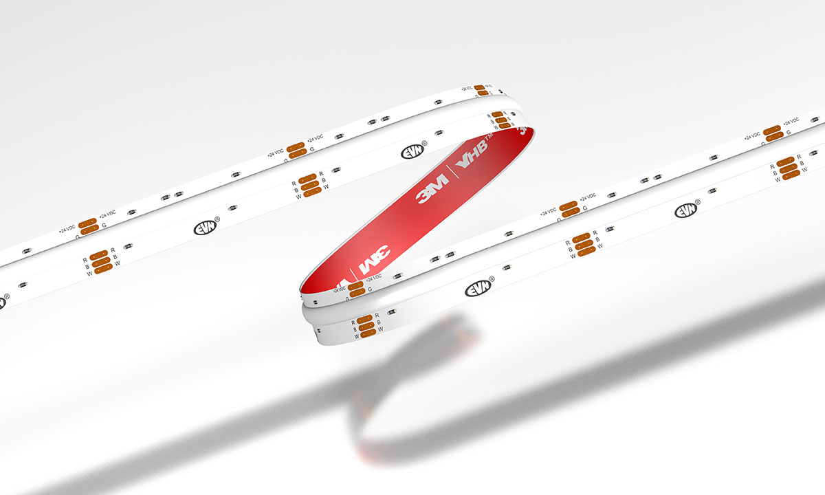 LED-Strip - IP20 - 24V/DC - 15W/m - max. 960lm/m - 640LED/m 5m-Rolle ...
