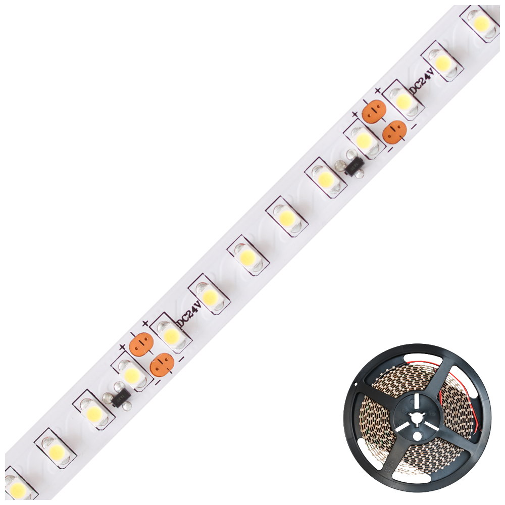 LED-Strip - IP20 - 24V/DC - 14,4W/m - 860lm/m - 120LED/m 5m-Rolle ...