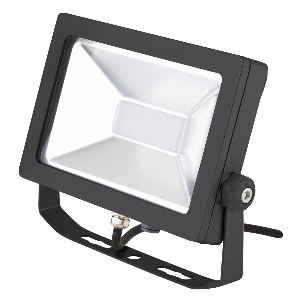 LED Fluter - schwarz - IP65 - 30W - 3000K - 2609lm 220-240V - 1,5m ...