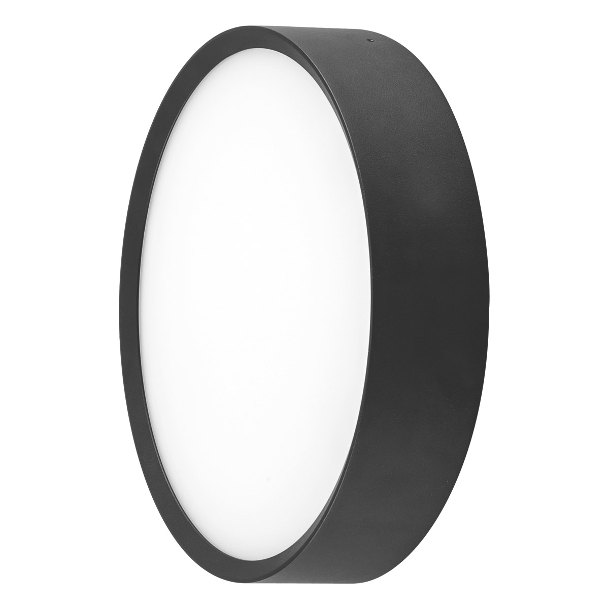 LED Anbauleuchte - rund - anthrazit - IP65 - 200-240V 9, 12, 18W ...