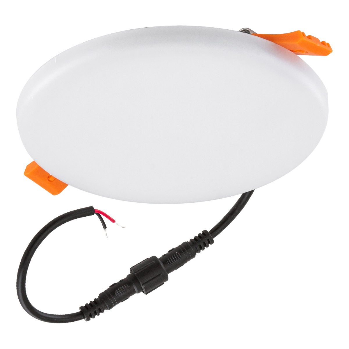 LED Einbaupanel - rund - weiß - IP44 11W - 3000K- 800lm - 500mA