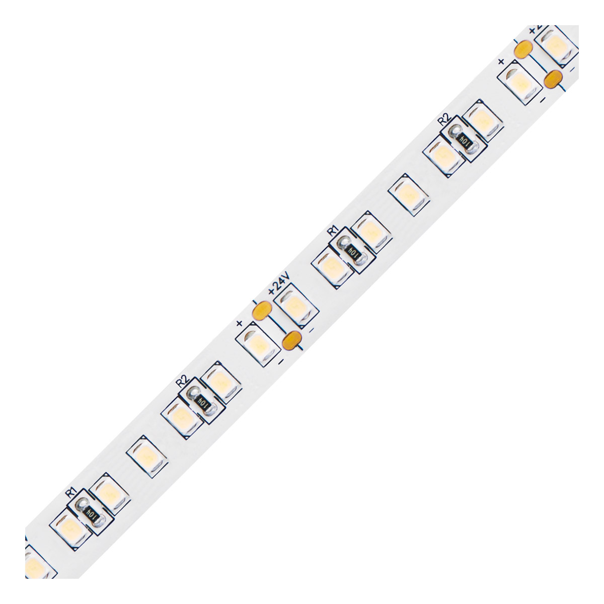 LED-Strip - IP20 - 24V/DC - 14,4W/m - 1605lm/m - 140LED/m 4000K ...