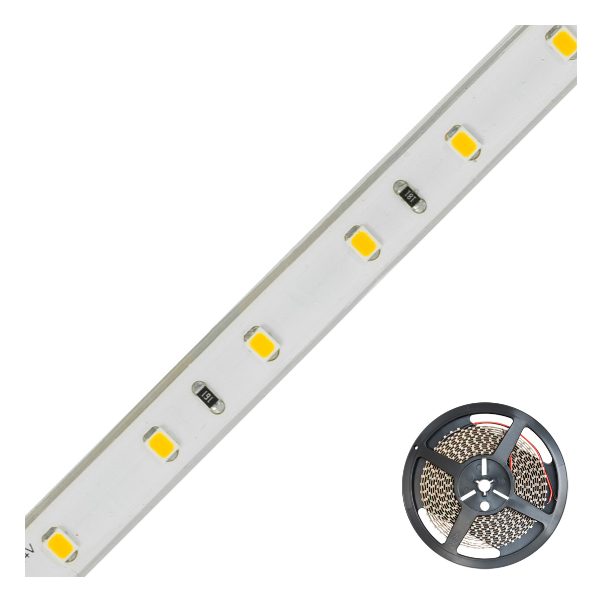 LED-Strip - IP67 - 24V/DC - 4,8W/m - 455lm/m - 60LED/m 5m-Rolle - 4000K